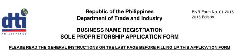 How to register business name with DTI online, and my own experience ...