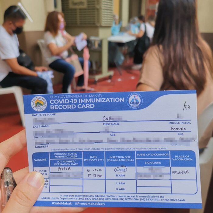 Makati Vaccine (Pfizer) - My experience and side effects from 2 doses ...